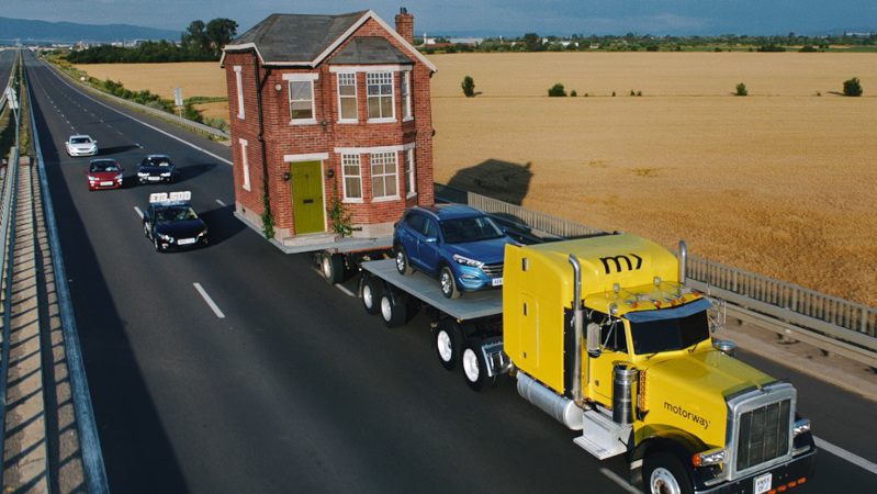 Motorway ad run off the road by rival We Buy Any Car - DecisionMarketing